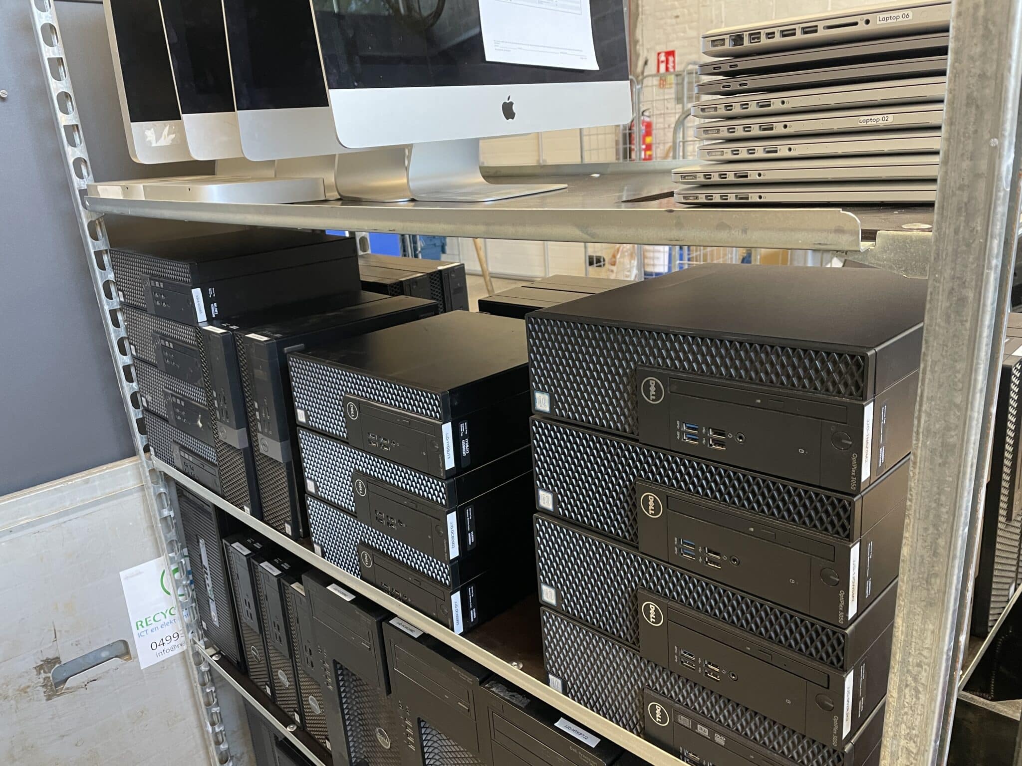 Zakelijke Computers laten vernietigen? - Recycling Best